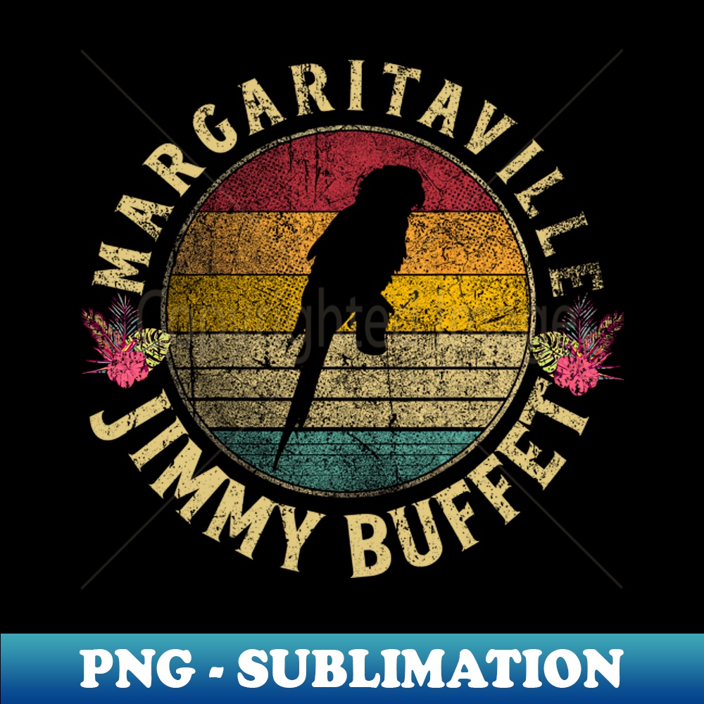 Vintage Jimmy Buffett Parrot Margaritaville - High-Resolutio | Inspire ...
