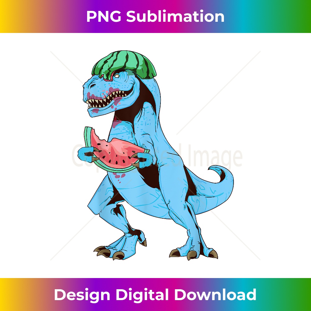 Watermelon Dinosaur One In a Melon T Rex Summer Fru - Artisa | Inspire ...