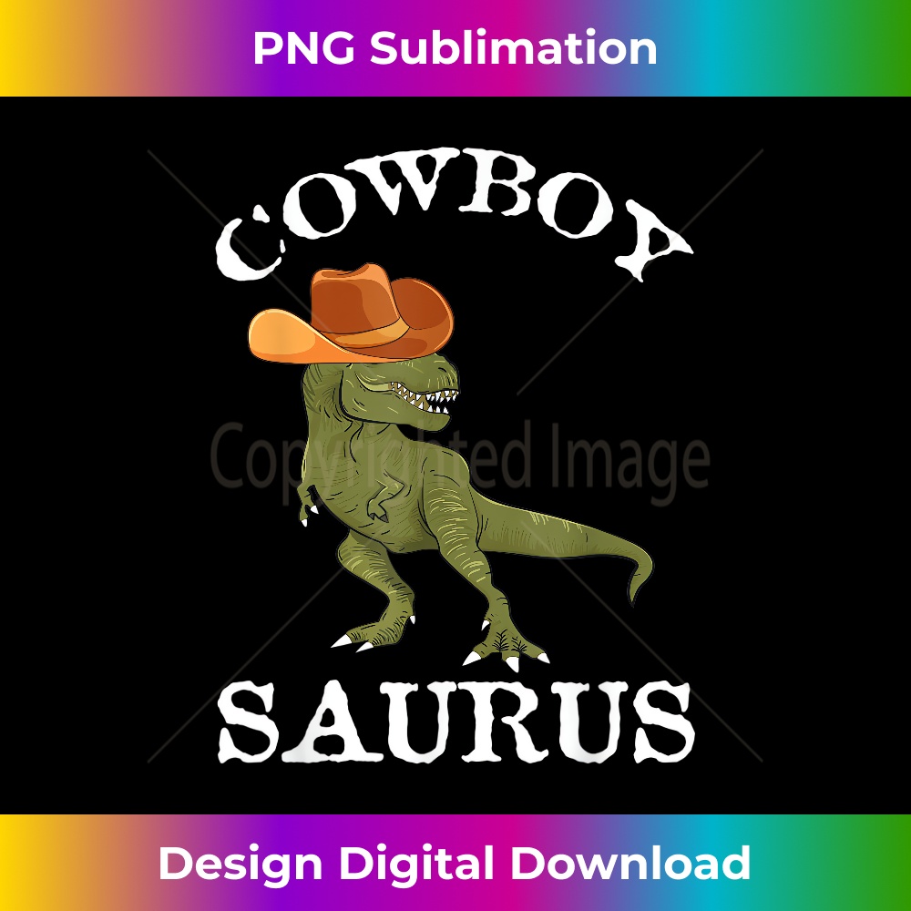 Cowboy Saurus Wild West Sheriff T-Rex Dinosa - Bespoke Subli | Inspire ...