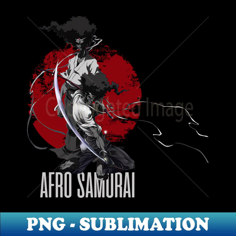 afro dark samurai - Sublimation-Ready PNG File - Unleash You | Inspire ...