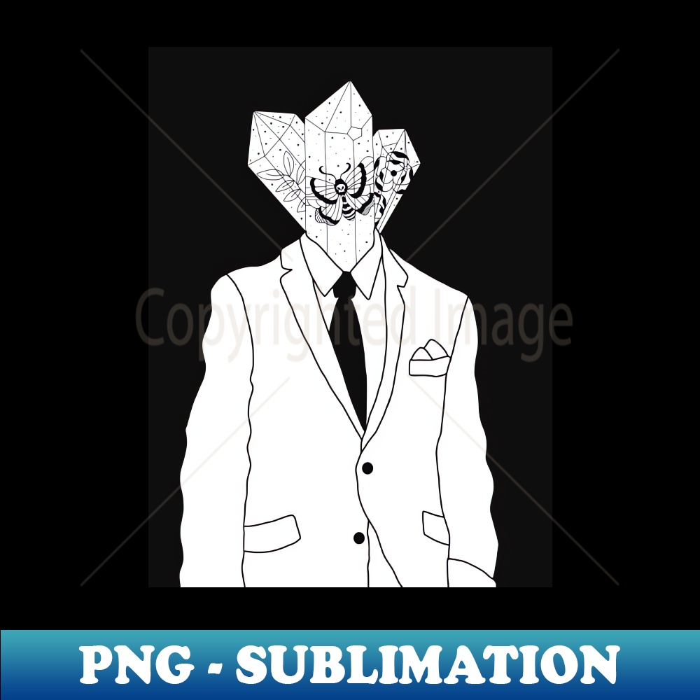 Surreal Crystal Entrapment - PNG Transparent Sublimation Fil | Inspire ...