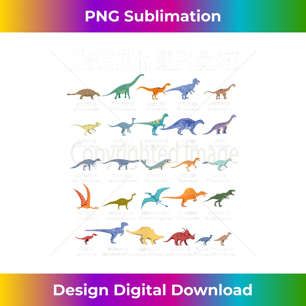 Dinosaur Alphabet - Types Of Dinosaurs - Dino Identificati - - Inspire ...