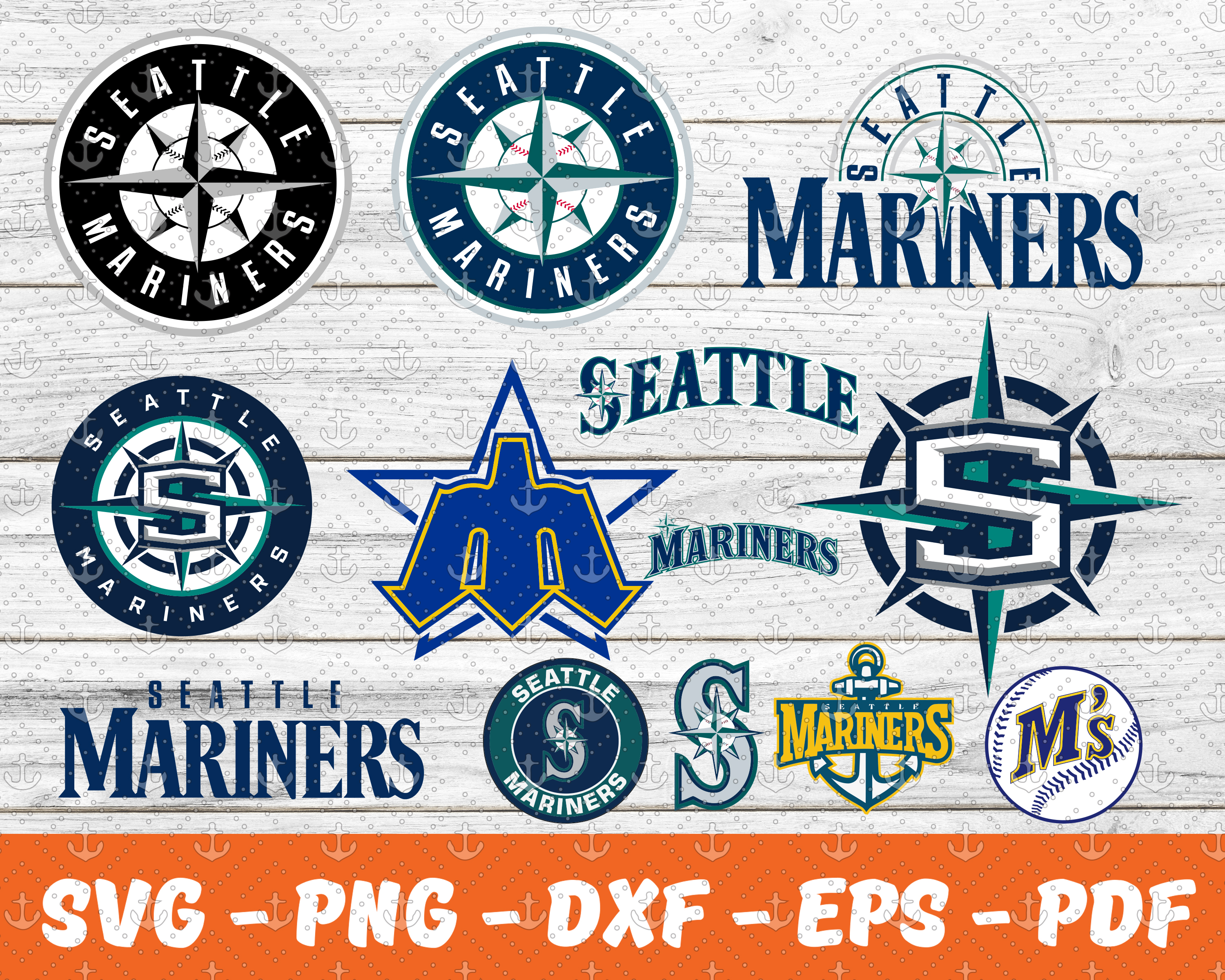 Seattle Mariners Svg,Ncca Svg, Ncca Nfl Svg, Nfl Svg ,Mlb Sv | Inspire ...