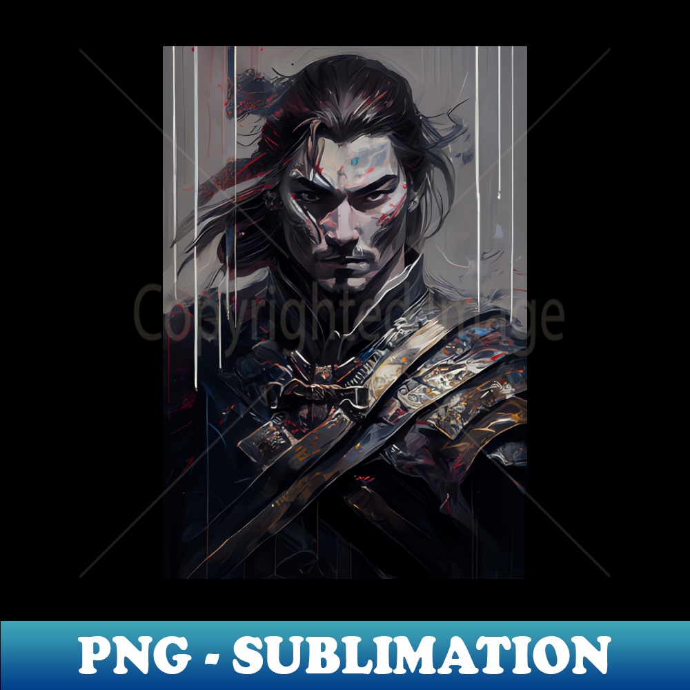 Gothic Samurai - Oil Paint - Professional Sublimation Digita | Inspire ...