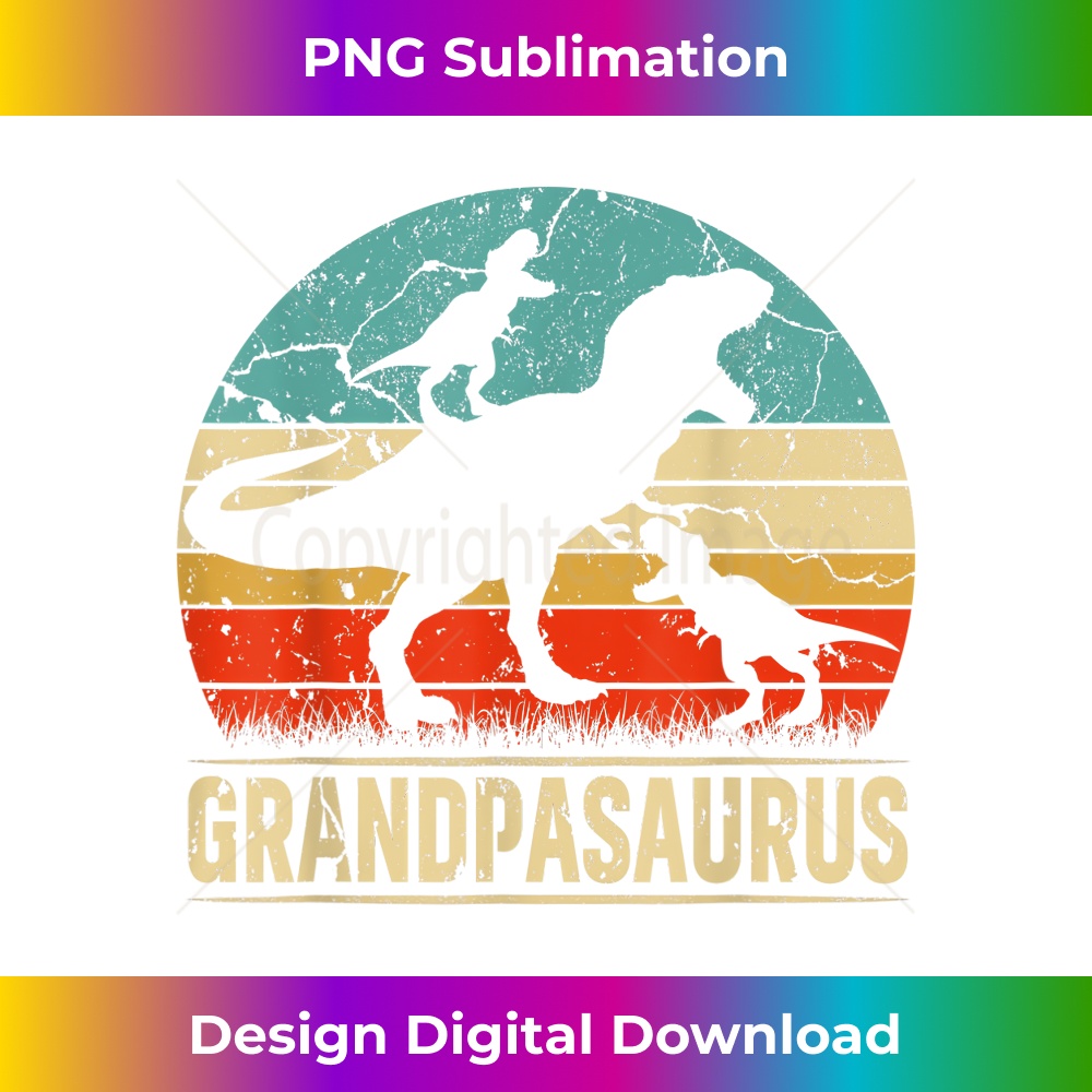 Grandpa Dinosaur T Rex Grandpasaurus 2 kids Family Matc - Sl - Inspire ...