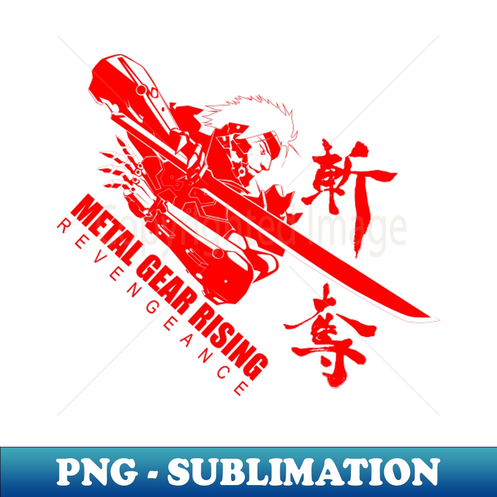 Metal Gear Rising Revengeance Zandatsu Red - Signature Subli | Inspire ...