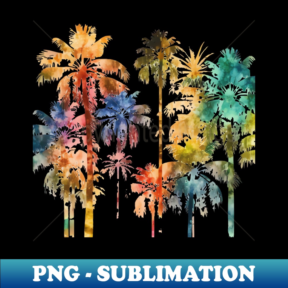 Tropical palm trees 1 - Premium PNG Sublimation File - Creat | Inspire ...