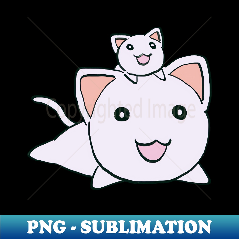 I draw the classic neco coneco cat and kitten plush funny a | Inspire ...