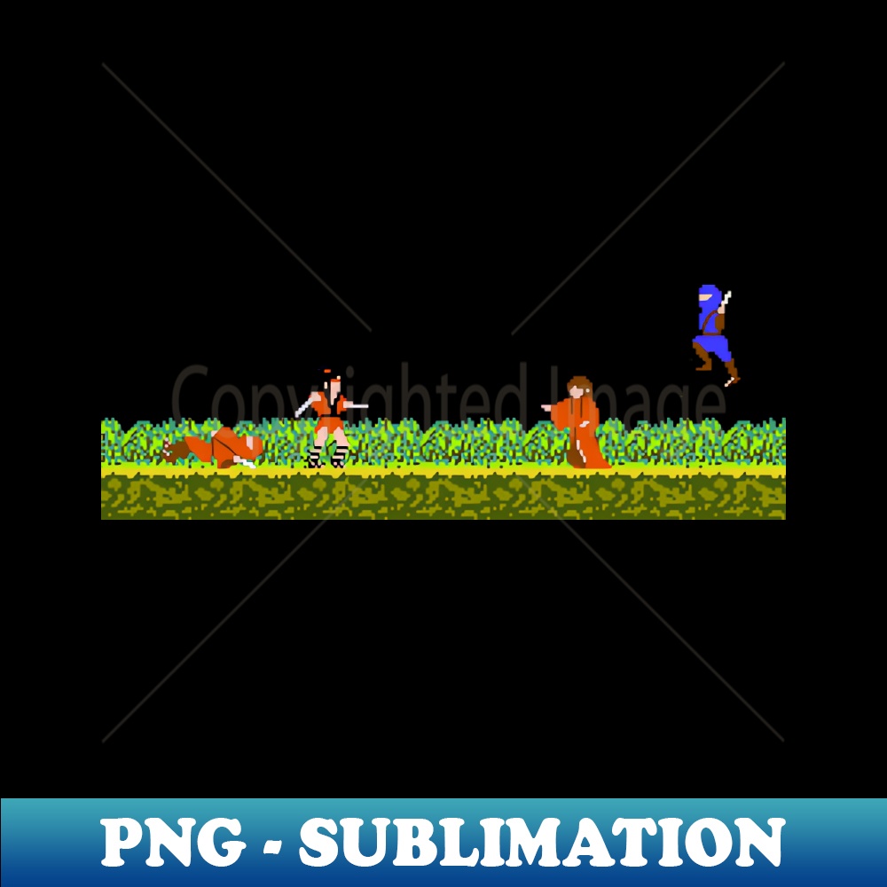 Retro Game Ninja - Aesthetic Sublimation Digital File - Unlo | Inspire ...