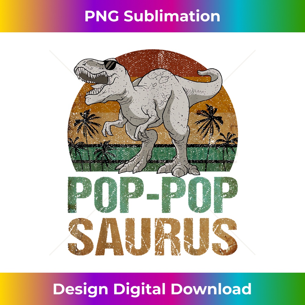 Poppopsaurus T Rex Dinosaur Pop Pop Saurus Father's Day - De | Inspire ...