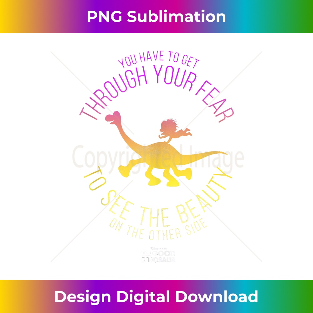 Disney Pixar The Good Dinosaur Get Through Fear Gradient Tan | Inspire ...