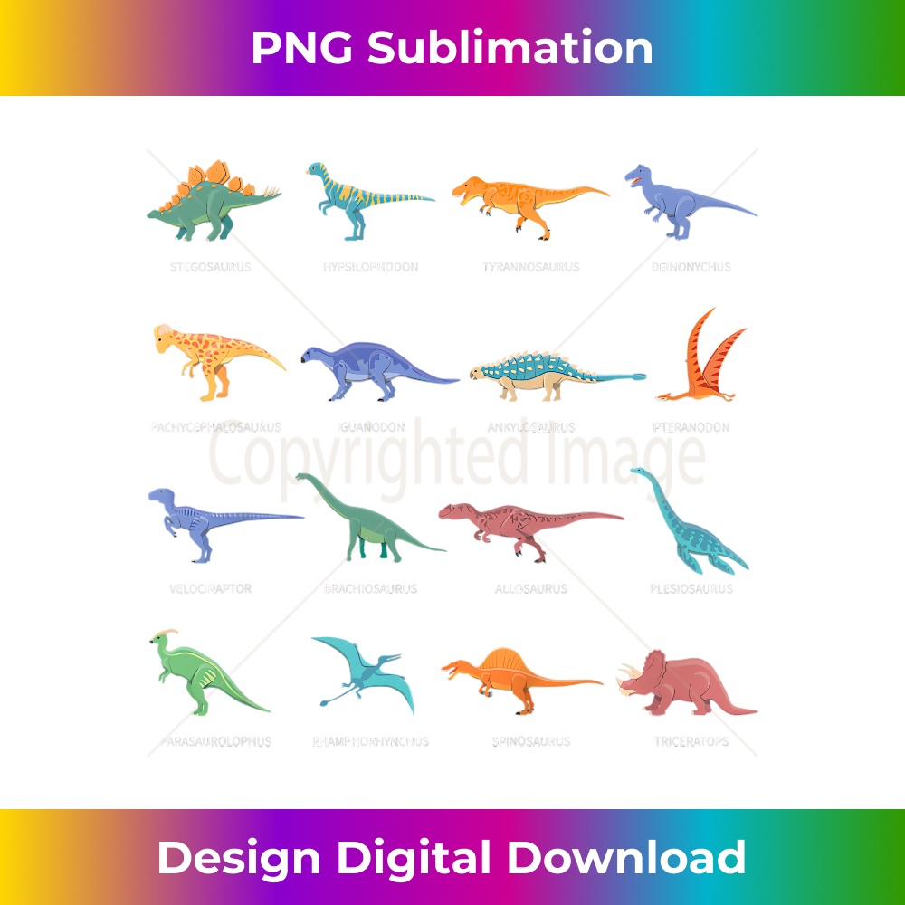 Kids Types of Dinosaurs Educational Dino Identifica - Bespok - Inspire ...