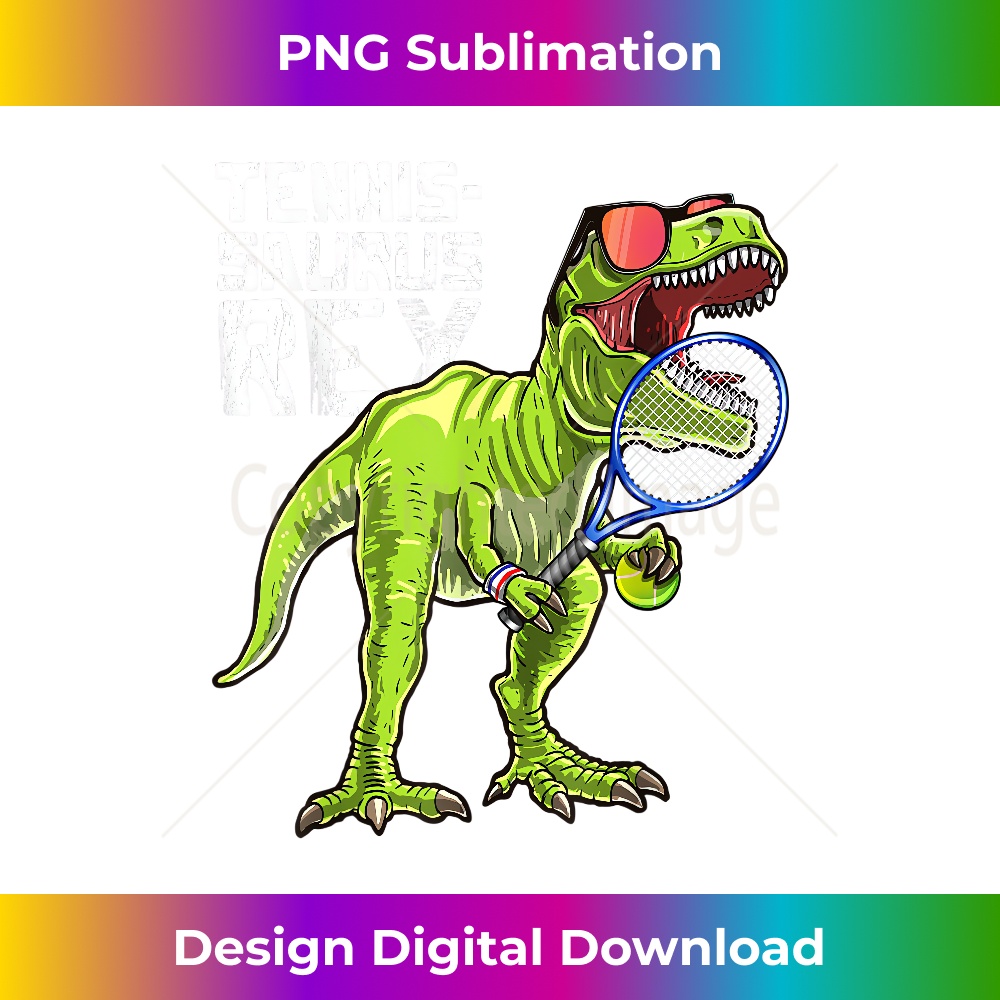 Tennissaurus Rex Tennis Dinosaur T Rex Coach - Luxe Sublimat | Inspire ...