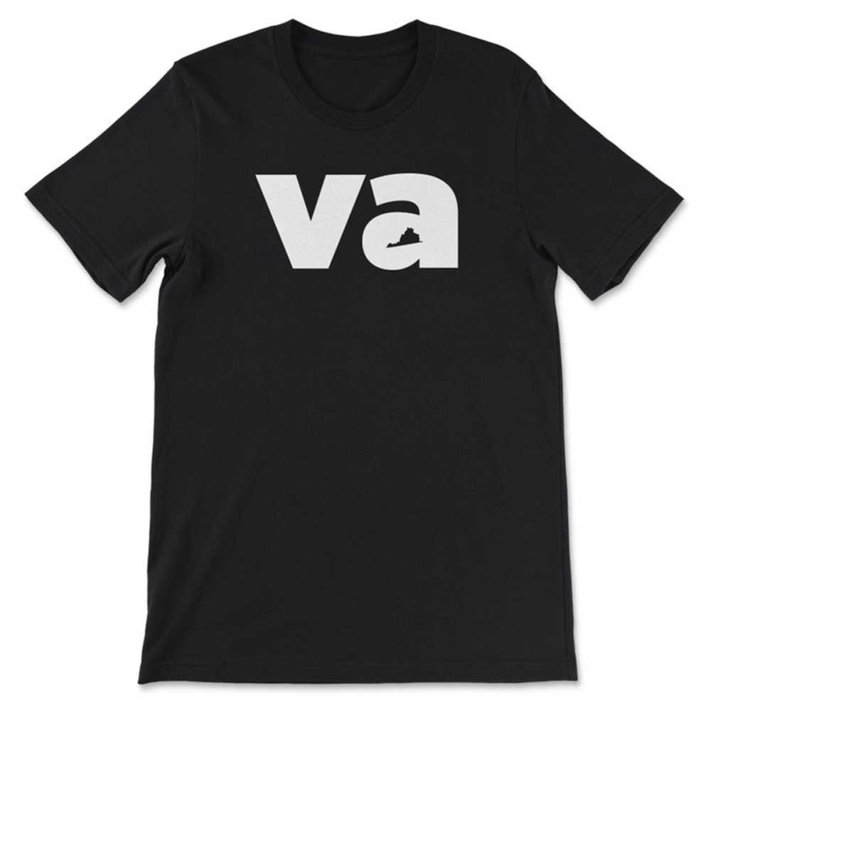 Virginia VA Two Letter State Abbreviation Unique Resident T- | Inspire ...