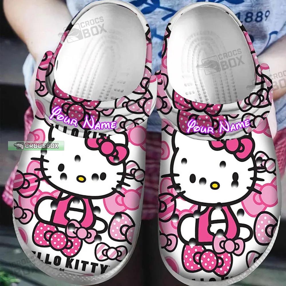 Custom Candy Hello Kitty Crocs Hello Kitty Gift | Inspire Uplift
