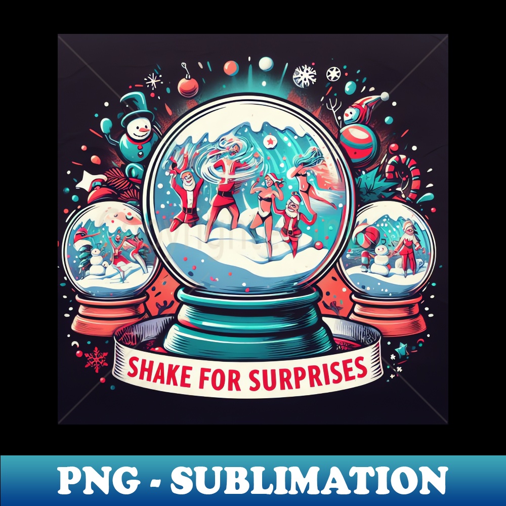 Merry Morphing Snowglobes Shake for Surprises - Unique Subli | Inspire ...