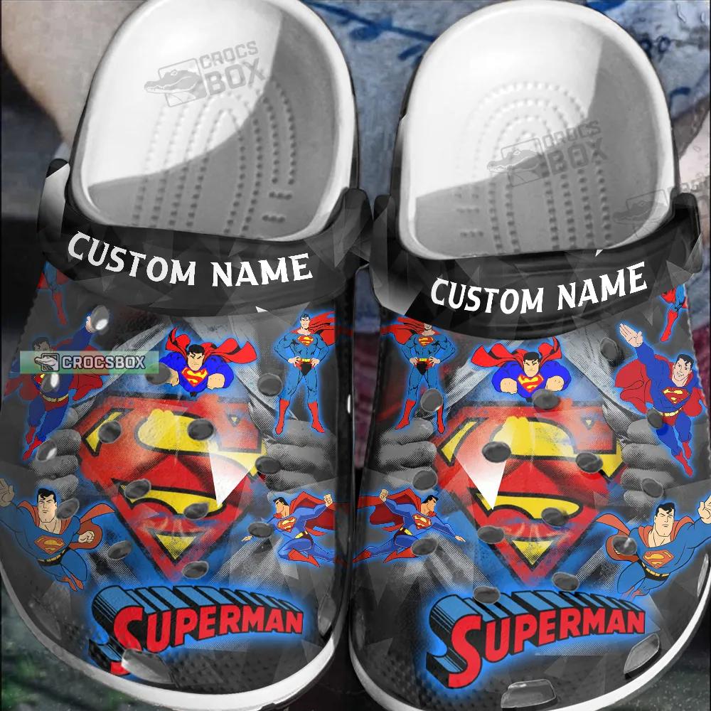 Custom Superman Crocs For Toddlers | Inspire Uplift