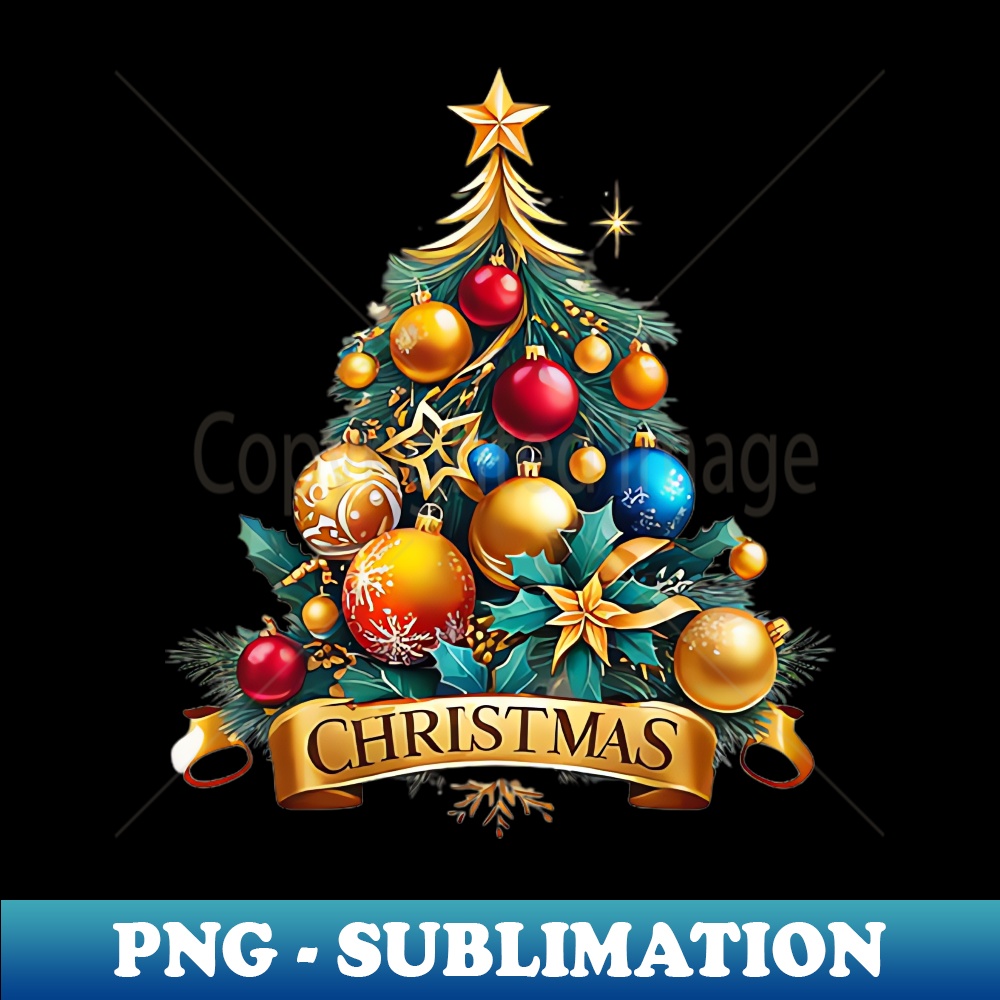 Christmas Tree - High-Resolution PNG Sublimation File - Revo - Inspire ...