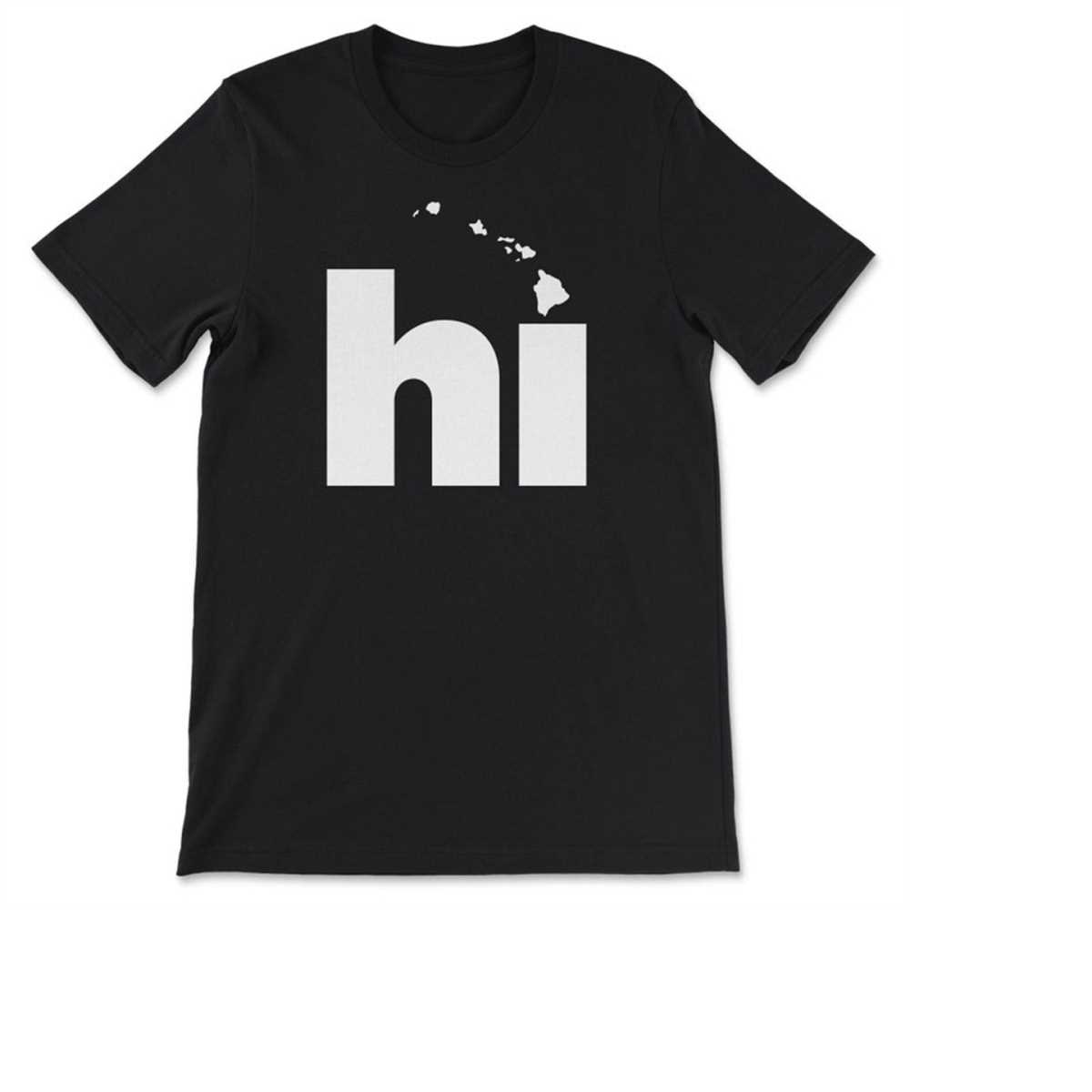 Hawaii HI Two Letter State Abbreviation Unique Resident T-sh | Inspire ...