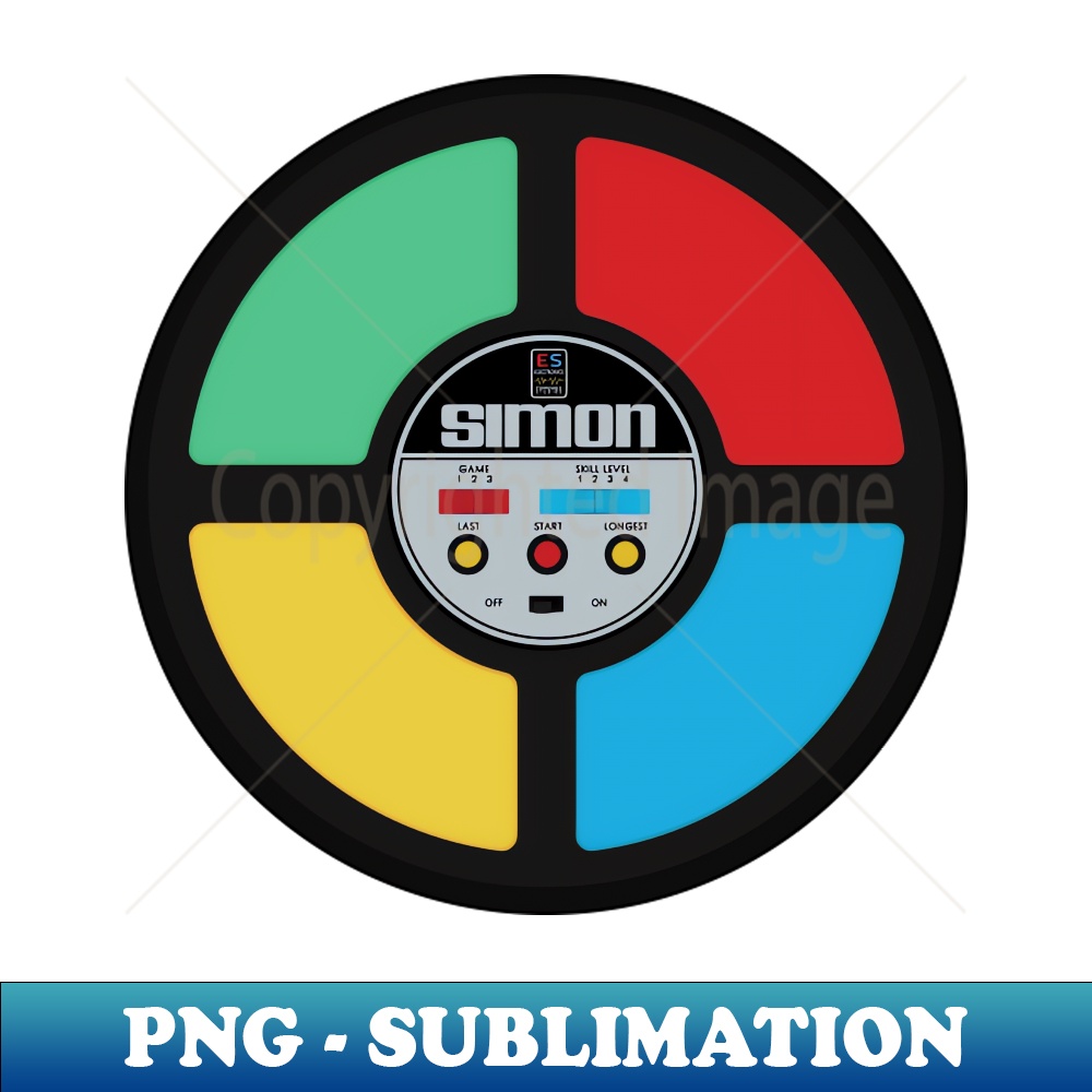 Simon Vintage Memory Game - Aesthetic Sublimation Digital Fi | Inspire ...