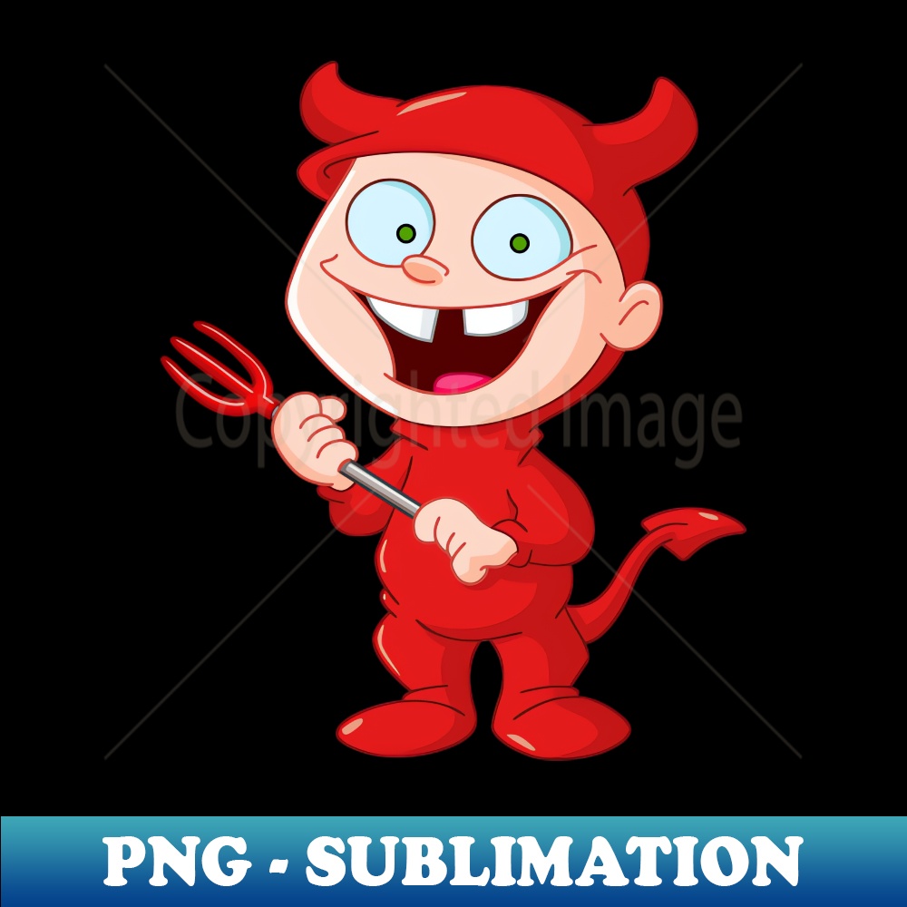 Devil kid - Aesthetic Sublimation Digital File - Capture Ima - Inspire ...