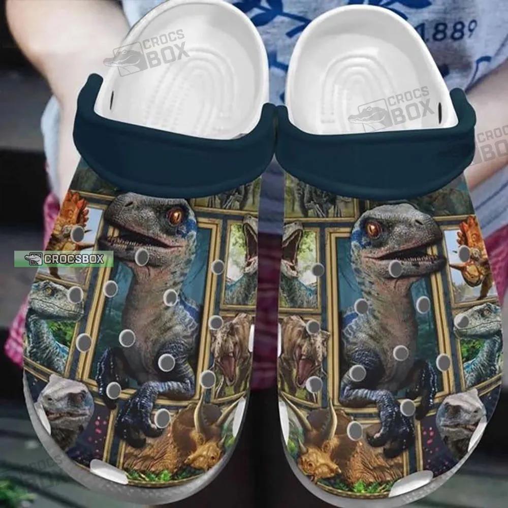 Jurassic Park Velociraptor Crocs Shoes | Inspire Uplift