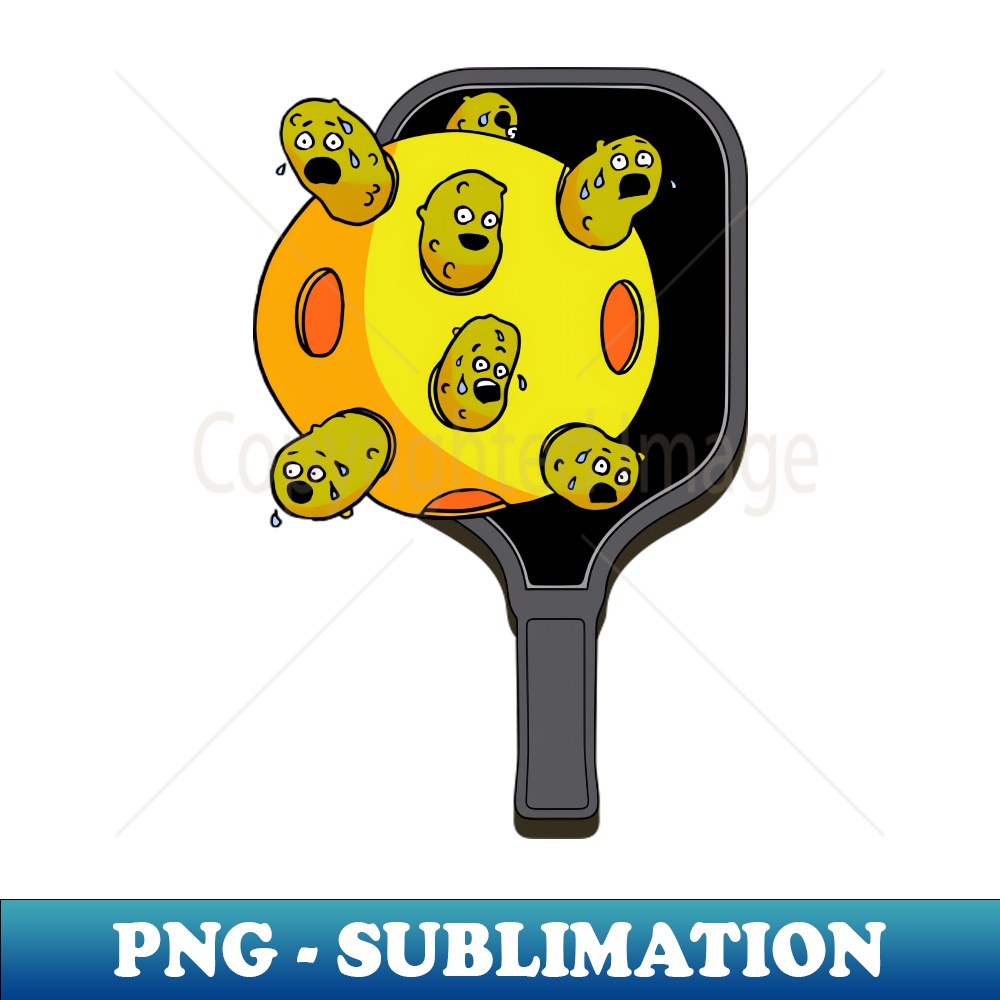 PickleballScaredPickles - PNG Transparent Digital Download F | Inspire ...