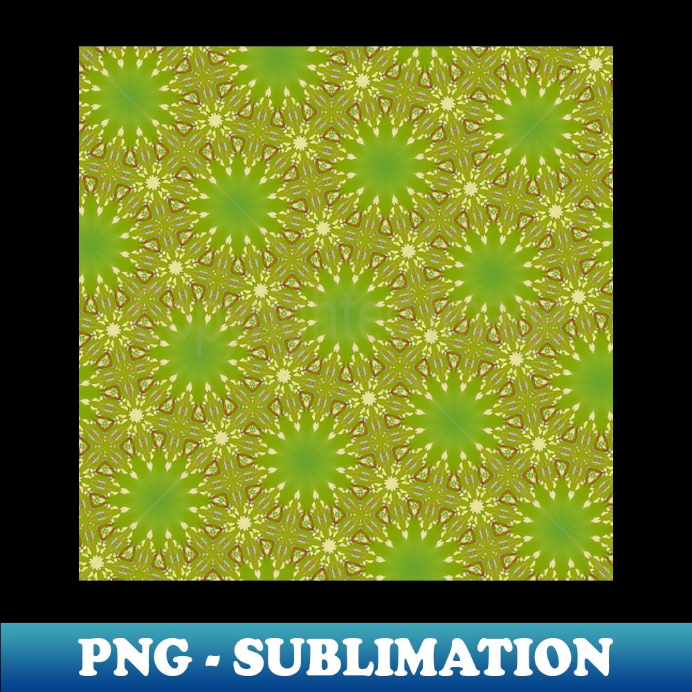 Lime Green Pointy Star Shapes on Hexagon Background Pattern | Inspire ...