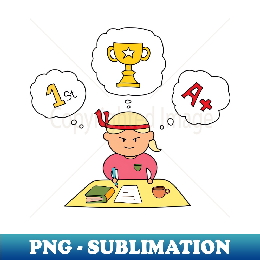 cute student study hard to become the top student - Instant | Inspire ...