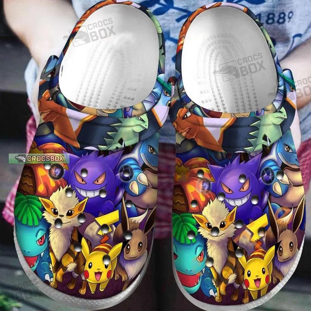 Pokemon Pikachu Crocs Mens And Womens Crocs | Inspire Uplift