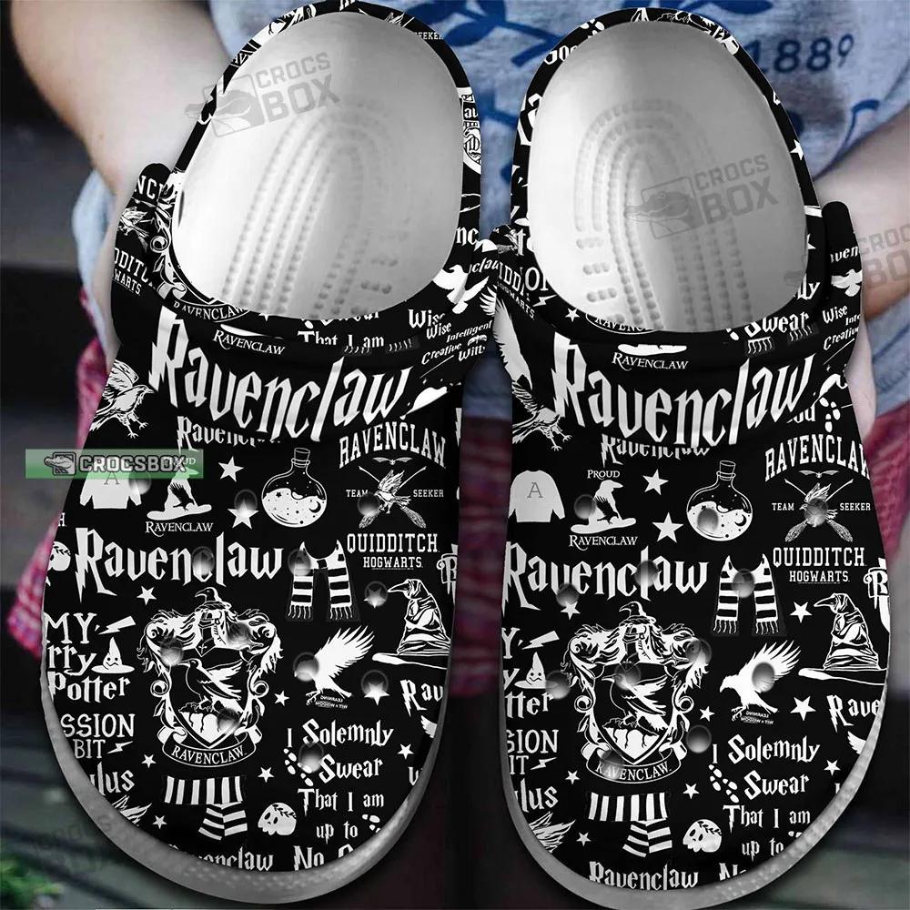Ravenclaw Harry Potter Black Crocs Gift For Men | Inspire Uplift