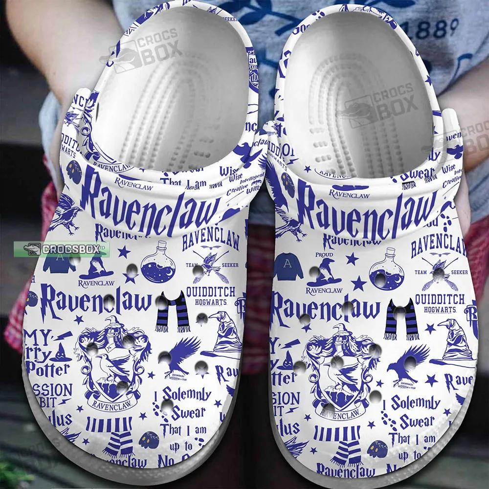 Ravenclaw Themed Crocs Gift For Harry Potter Fans | Inspire Uplift