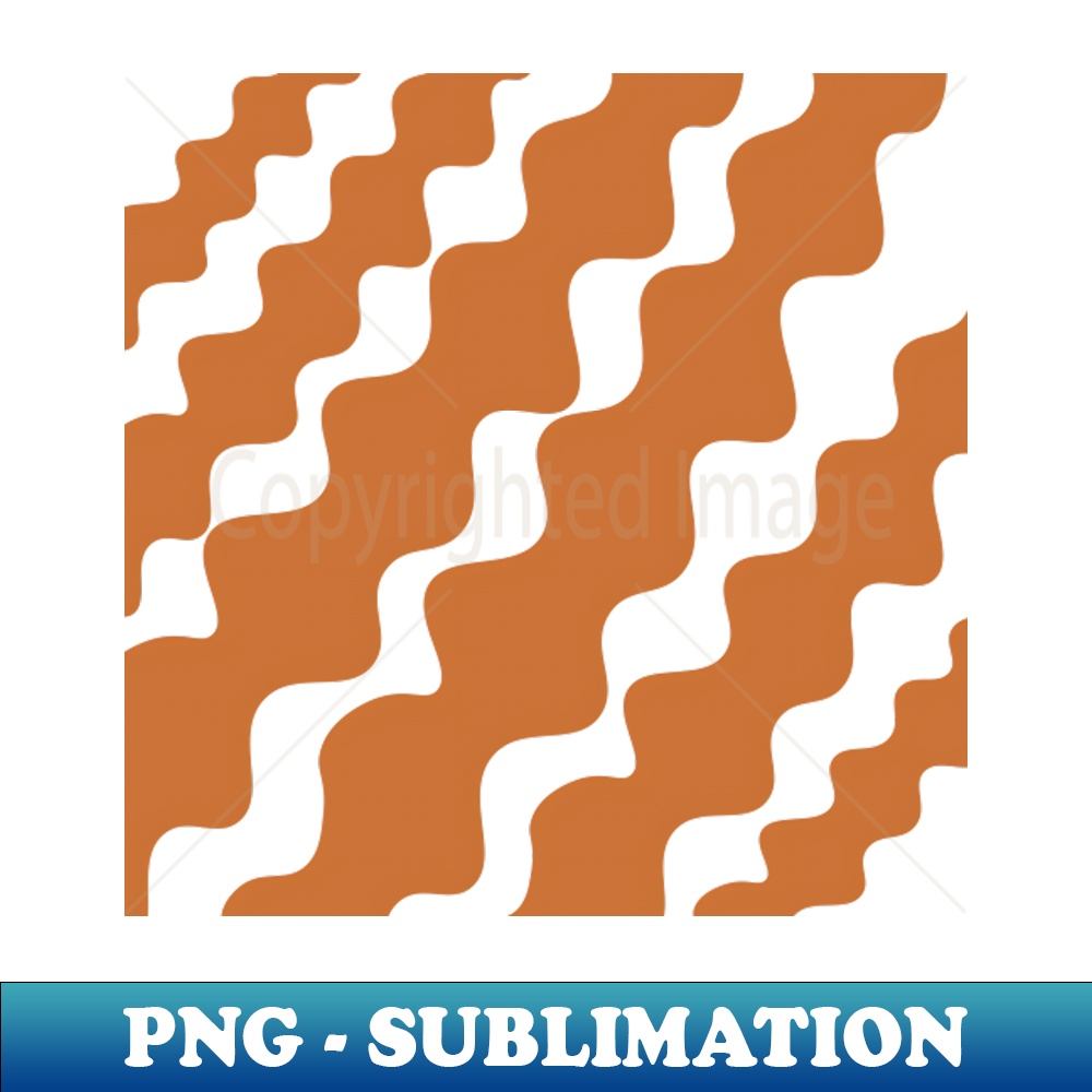 Brown and white slanting waves pattern - Unique Sublimation | Inspire ...