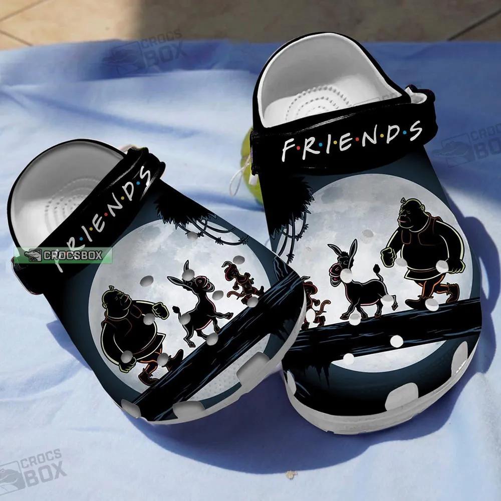 Shrek And Friends Crocs Black Crocs | Inspire Uplift