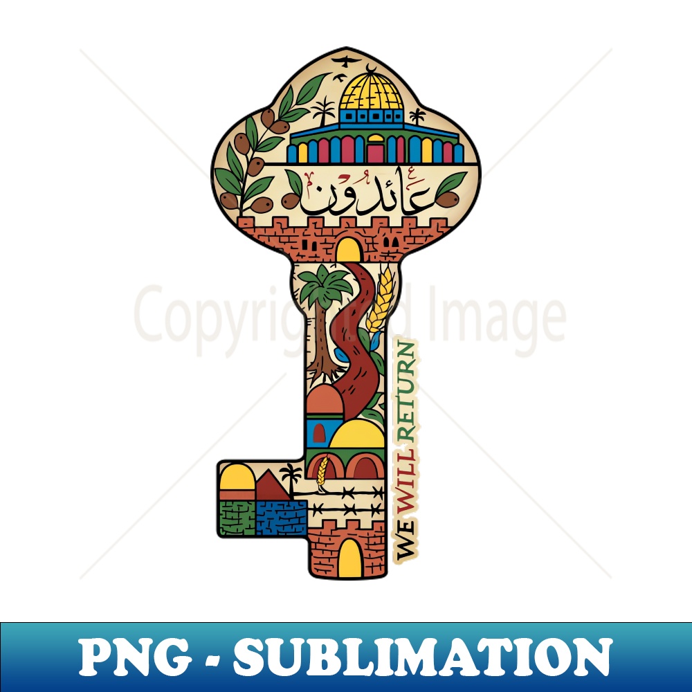 Palestinian Key of Return Palestine Freedom Human Rights Sup | Inspire ...