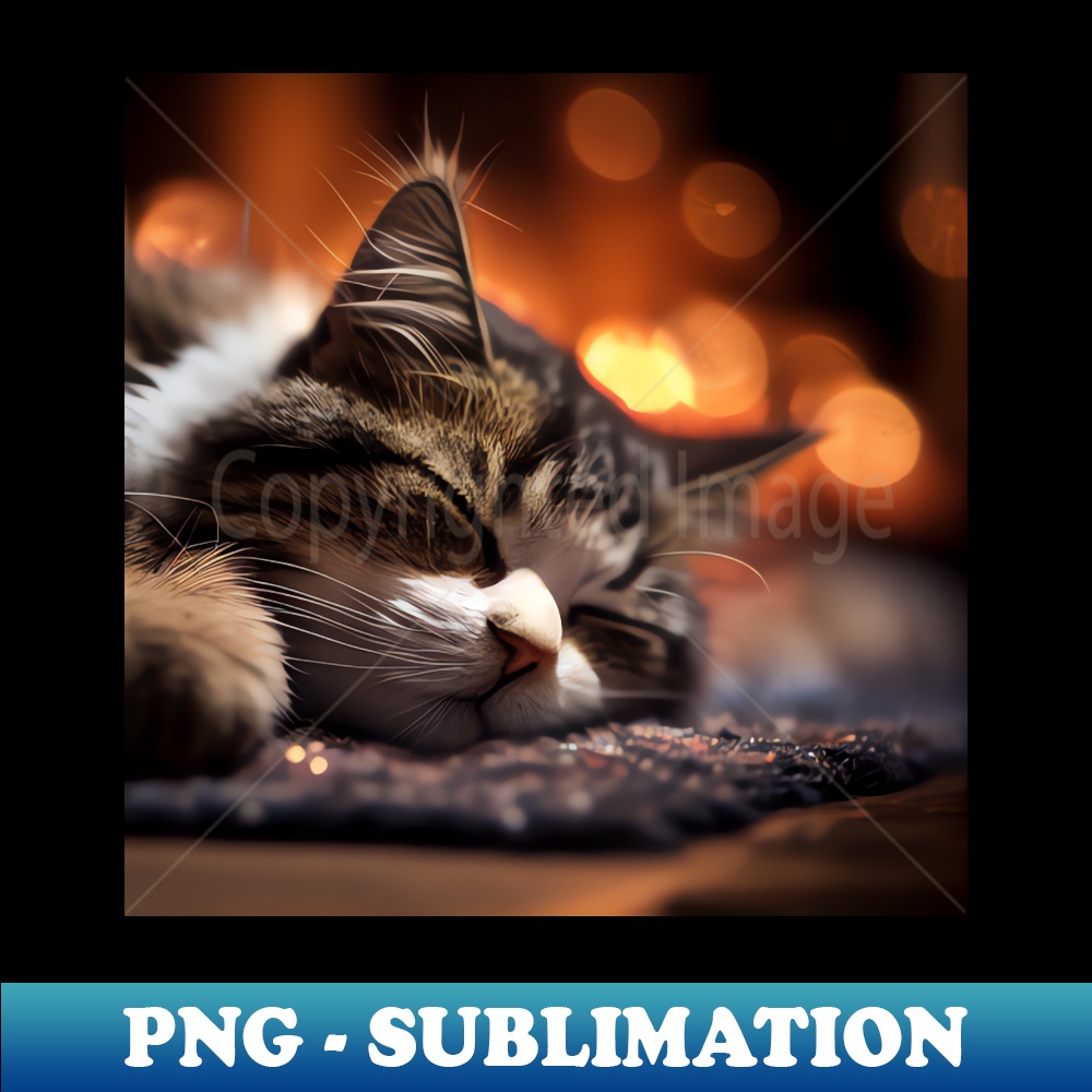 Warm and Furry by the Fire - Exclusive Sublimation Digital F | Inspire ...