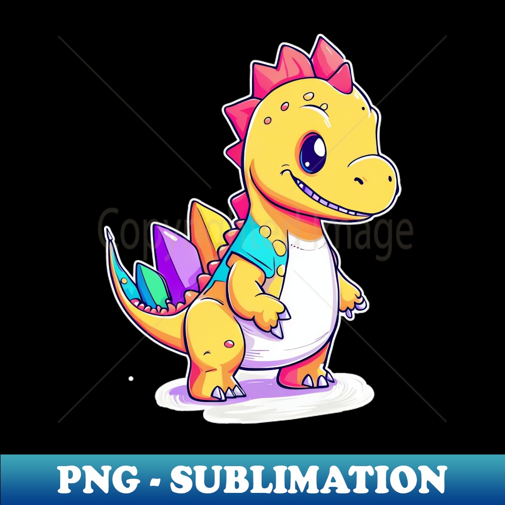 Cute Baby Dinosaur Design for Kids - PNG Transparent Digital - Inspire ...