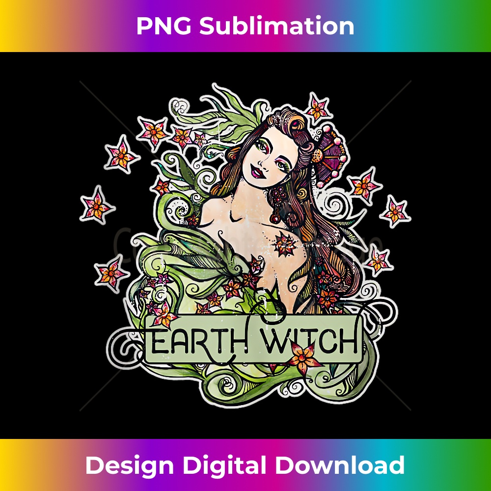 Earth Witch Tank To - Edgy Sublimation Digital File - Craft | Inspire ...