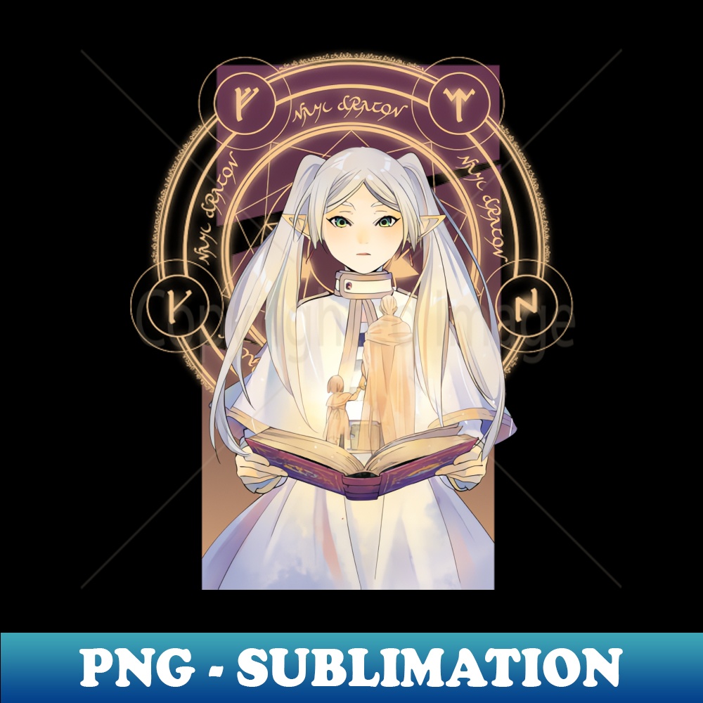 Frieren magic circle - Modern Sublimation PNG File - Unleash | Inspire ...