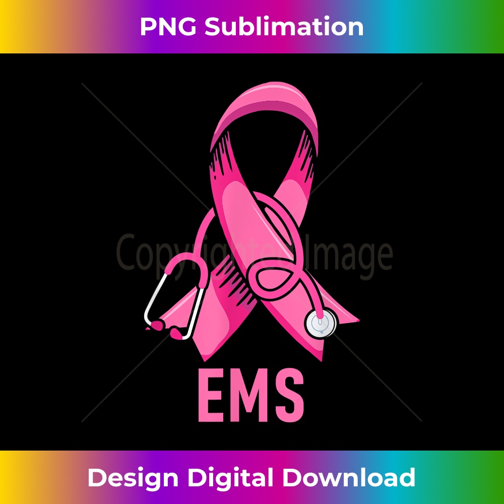 EMS Life Nurse Stethoscope Pink Ribbon Heart Breast Cancer - | Inspire ...