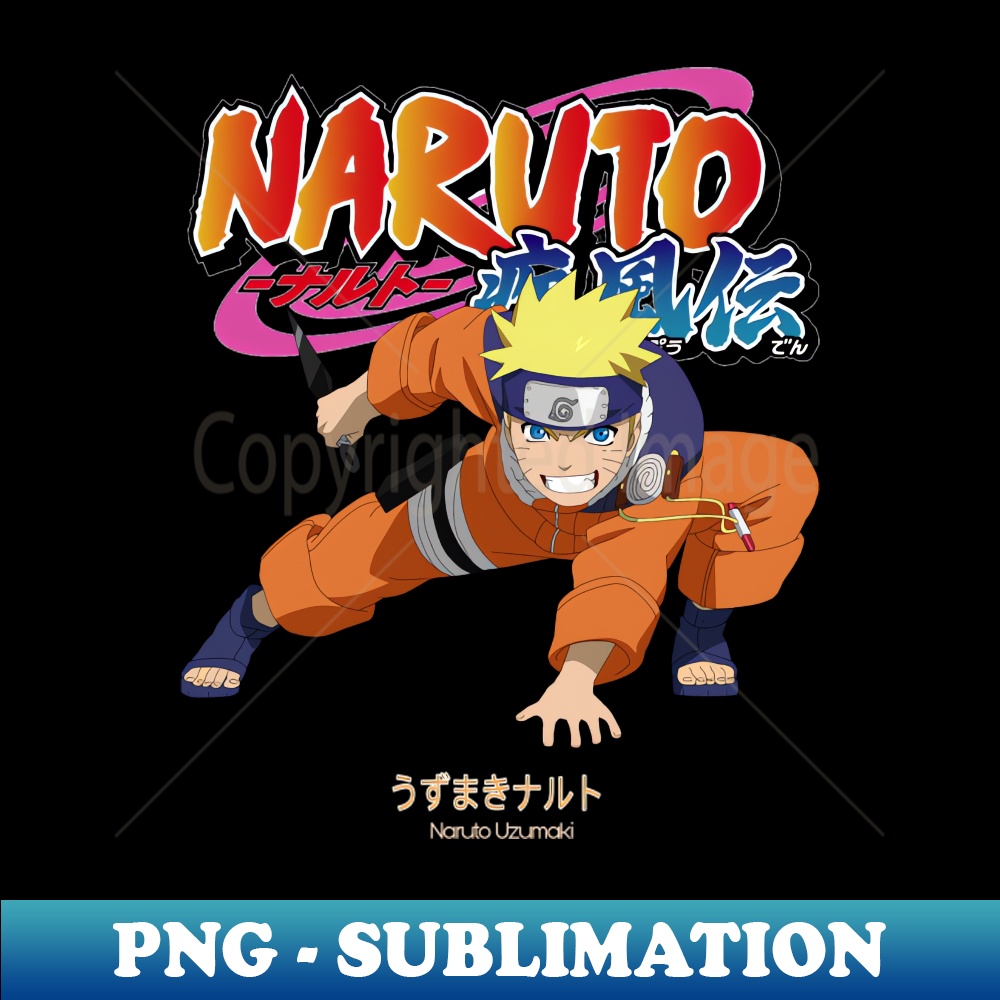 Naruto Uzumaki - Sublimation-Ready PNG File - Unleash Your C | Inspire ...