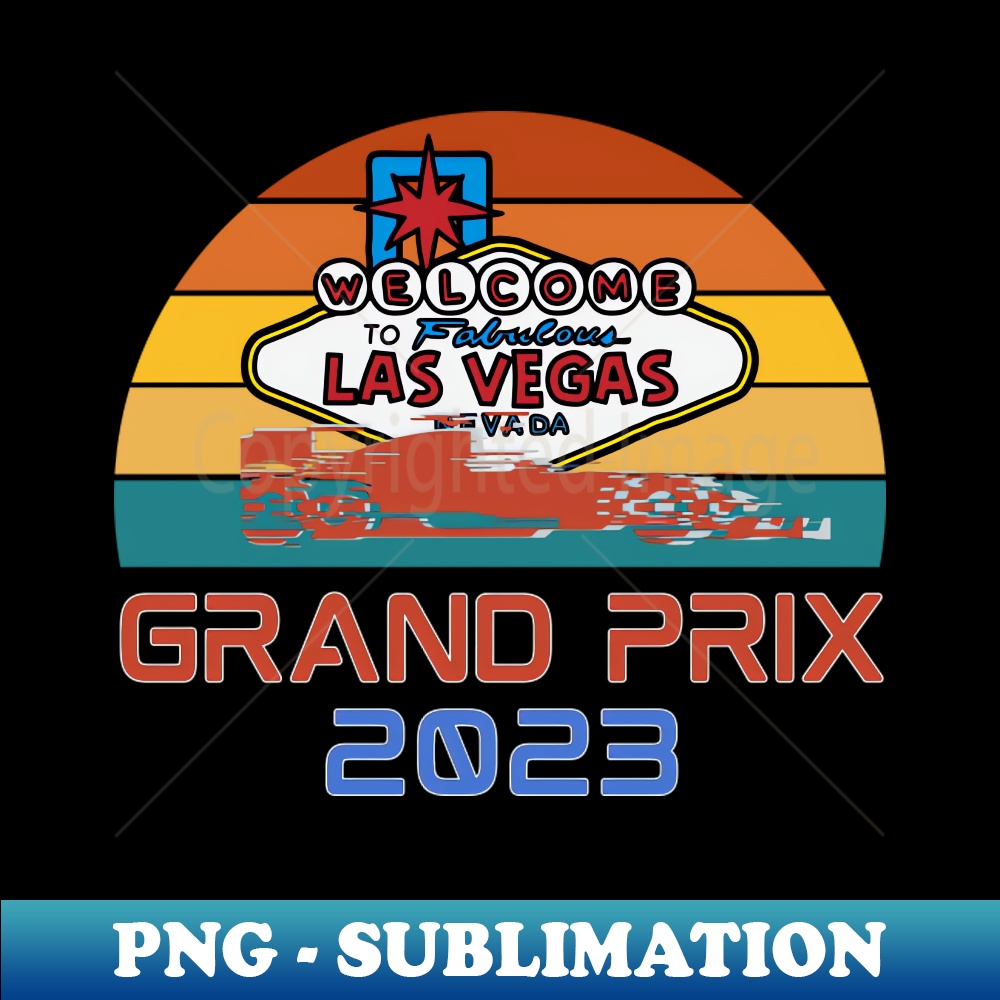 Las Vegas F1 2023 Gran pix - Decorative Sublimation PNG File | Inspire ...