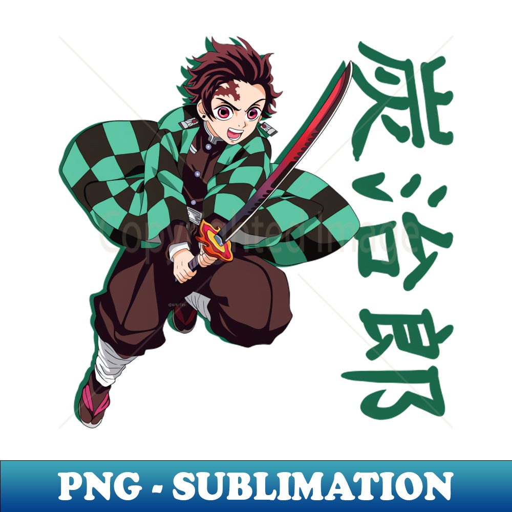 Tanjiro - PNG Transparent Digital Download File for Sublimat - Inspire ...