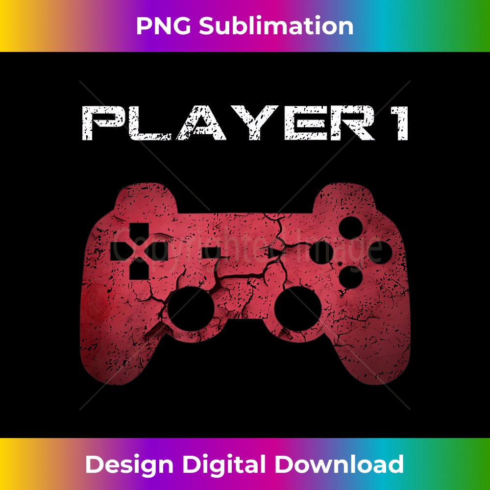 Player 1 Player 2 Gamer Gaming Matching Dad Son Couple - Cra | Inspire ...