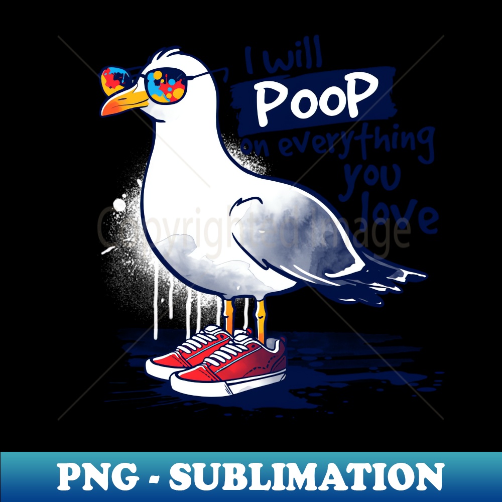 Seagull poop - Creative Sublimation PNG Download - Bold & Ey | Inspire ...