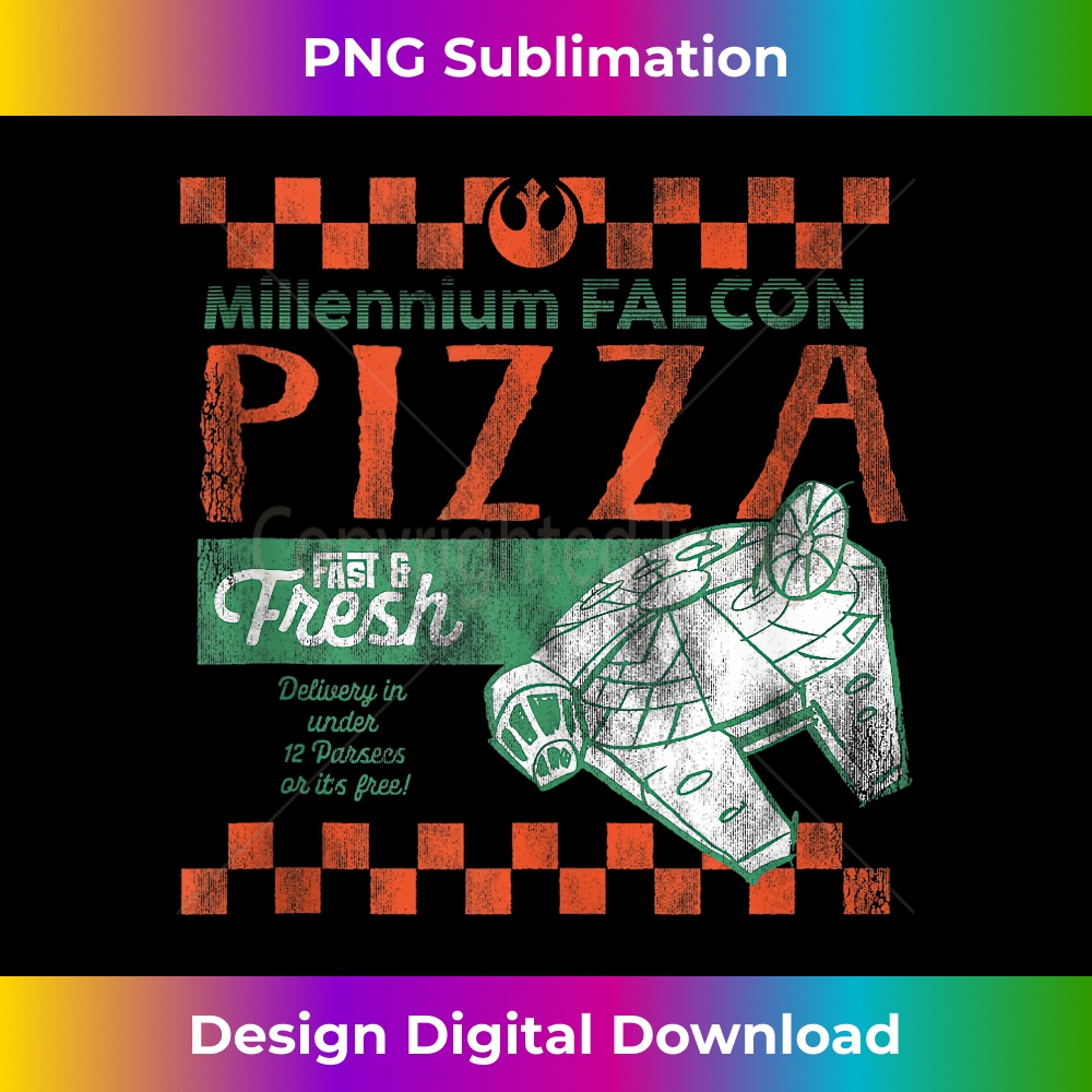 Star Wars Millennium Falcon Pizza Fast & Fresh Tank To - Lux | Inspire ...