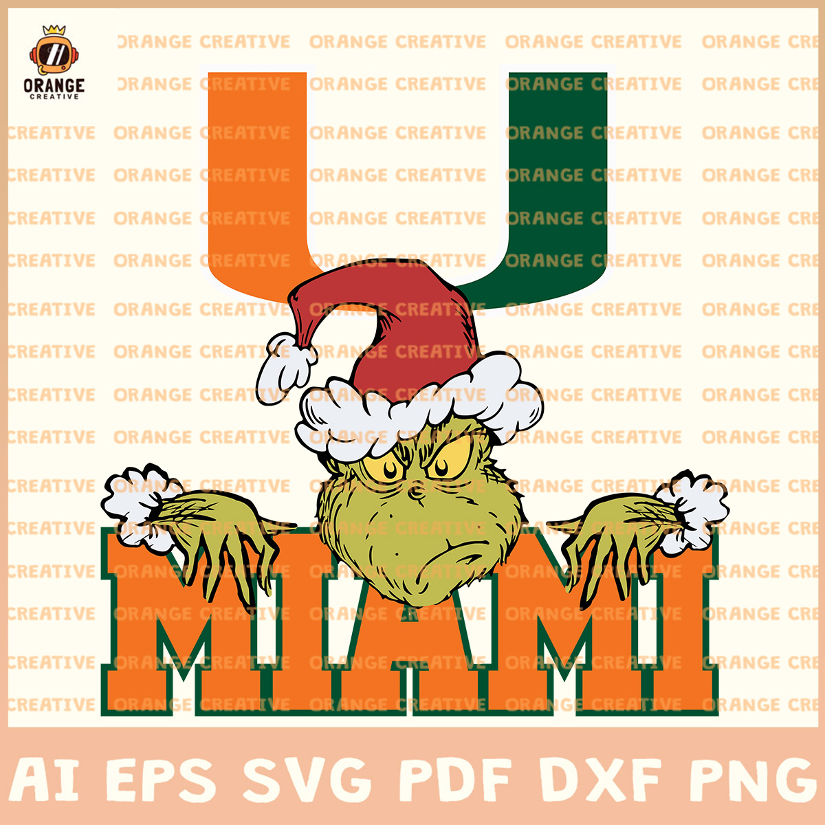 NCAA Miami Hurricanes Svg Designs, NCAA Miami Hurricanes Log | Inspire ...