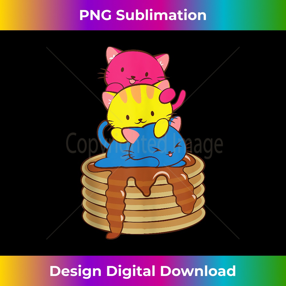 Pansexual Pride Flag Cute LGBTQ Pan Pride Kawaii Cat Tank To | Inspire ...
