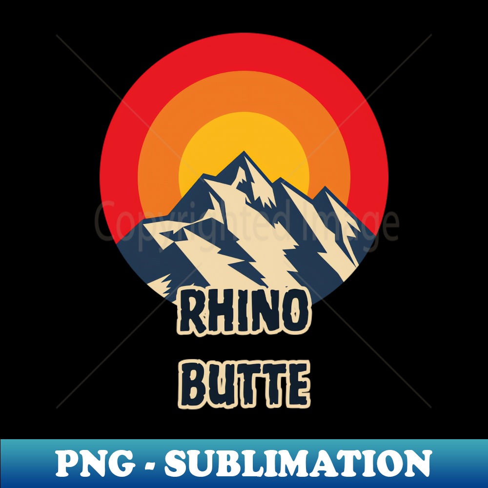 Rhino Butte - PNG Transparent Digital Download File for Subl - Inspire ...
