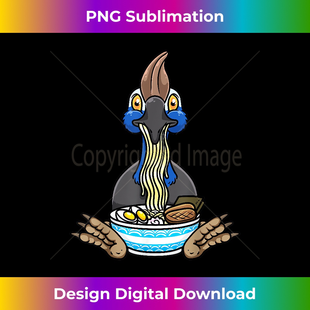 Southern Cassowary Bird Eating Ramen Noodles Japanese Food - | Inspire ...